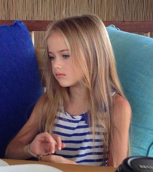 FOTO: Kristina Pimenova, la baby modella più contesa dagli stilisti ...