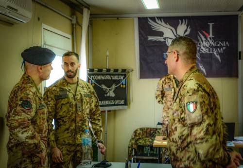 FOTO: Il Generale Ciotti ha incontrato i militari dell'ORF Battalion ...