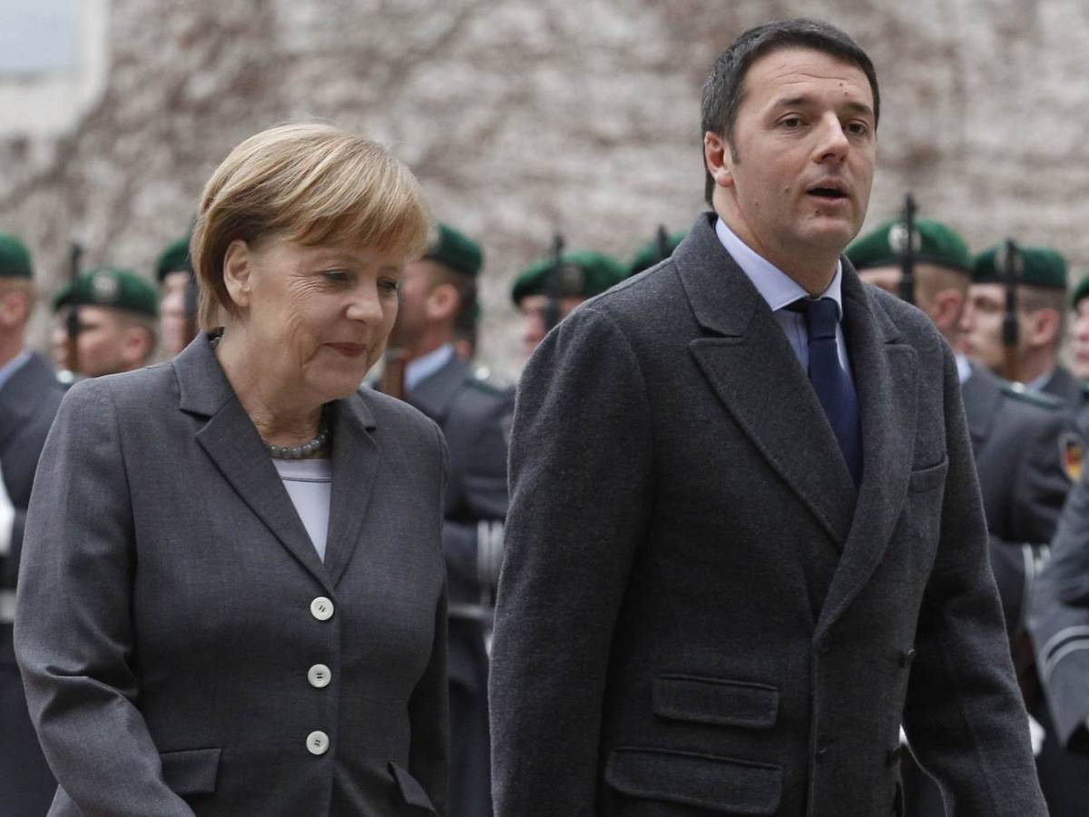 Renzi e Merkel ai ferri corti: conferenze stampa separate al summit ...