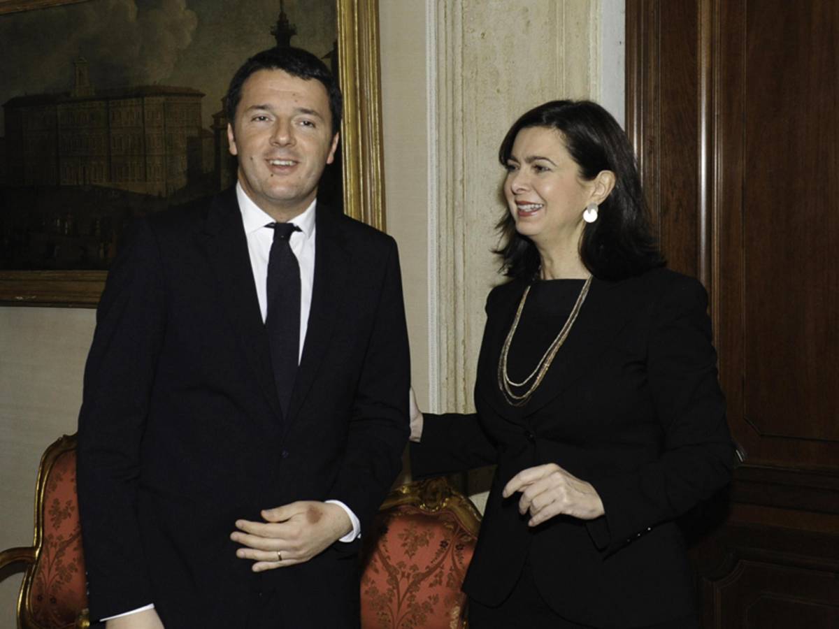 Renzi su Boldrini e Landini: fanno i leader della sinistra - il Giornale