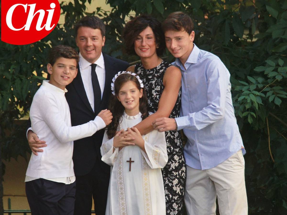 Renzi alla comunione della figlia Ester, le immagini in esclusiva di ...