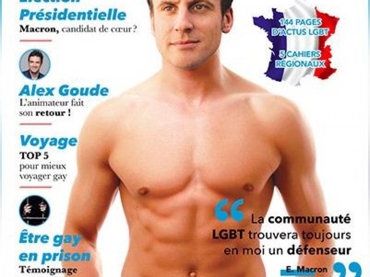 Emmanuel Macron fa "coming out": bufera sulla copertina della rivista ...