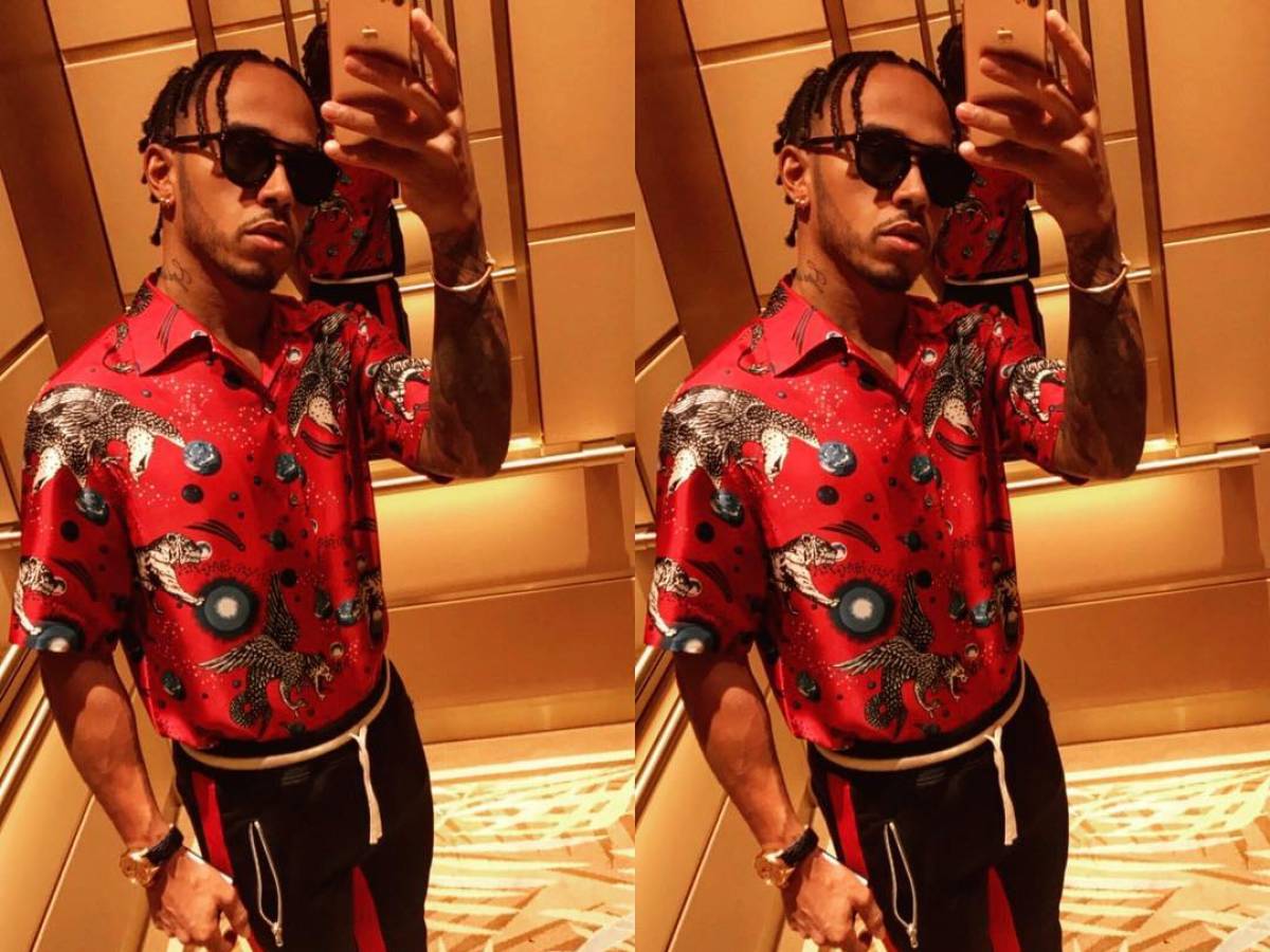 Hamilton sfoggia un nuovo look: selfie e post su Instagram - il Giornale
