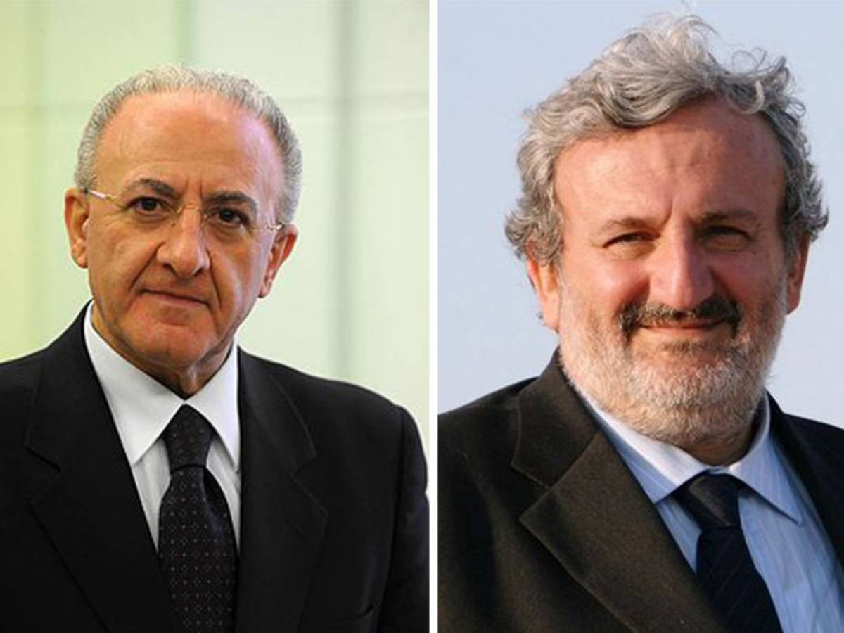 Emiliano e De Luca alla guerra della mozzarella - il Giornale