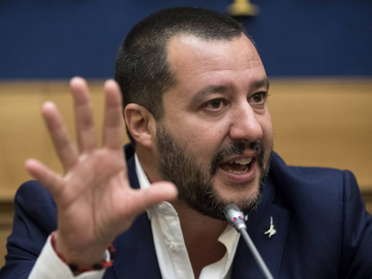 Salvini: "Gallitelli premier? Questa è nuova, mai sentita" - il Giornale