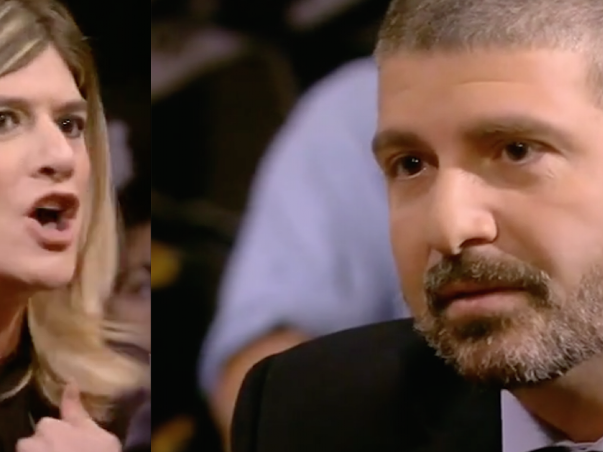 La7, scintille tv tra Simone Di Stefano e la giornalista di Repubblica - il Giornale