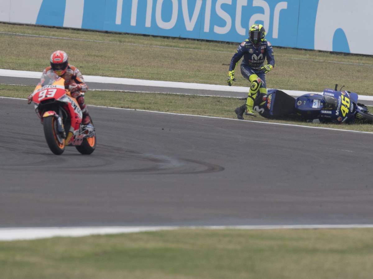 Valentino Rossi punge Marquez: "In Argentina gara rovinata da un pilota ...