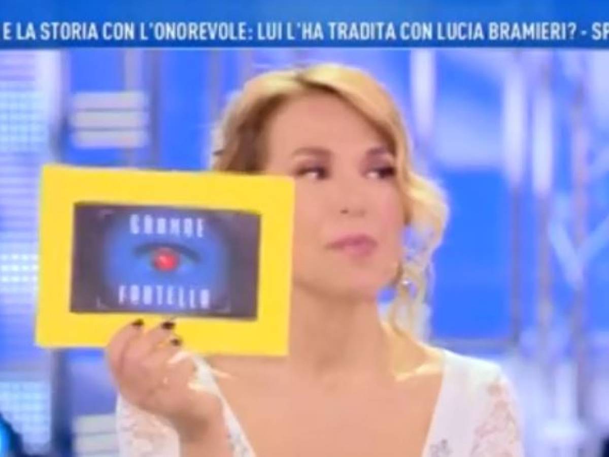 Gf, Barbara D'Urso: "In diretta leggerò i messaggi notturni tra Coccia ...