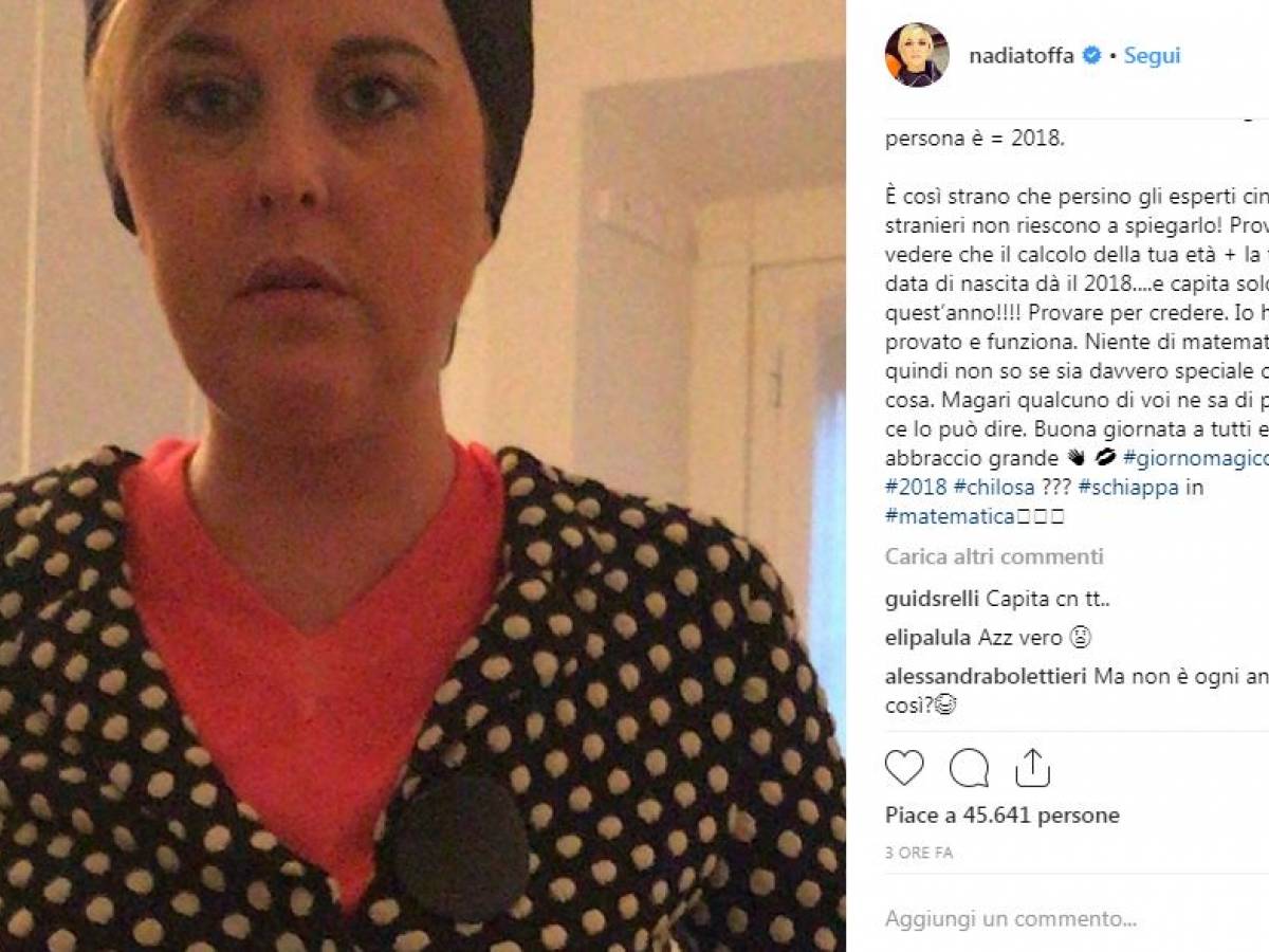 Il messaggio della Toffa: "Oggi è un giorno speciale" - il Giornale