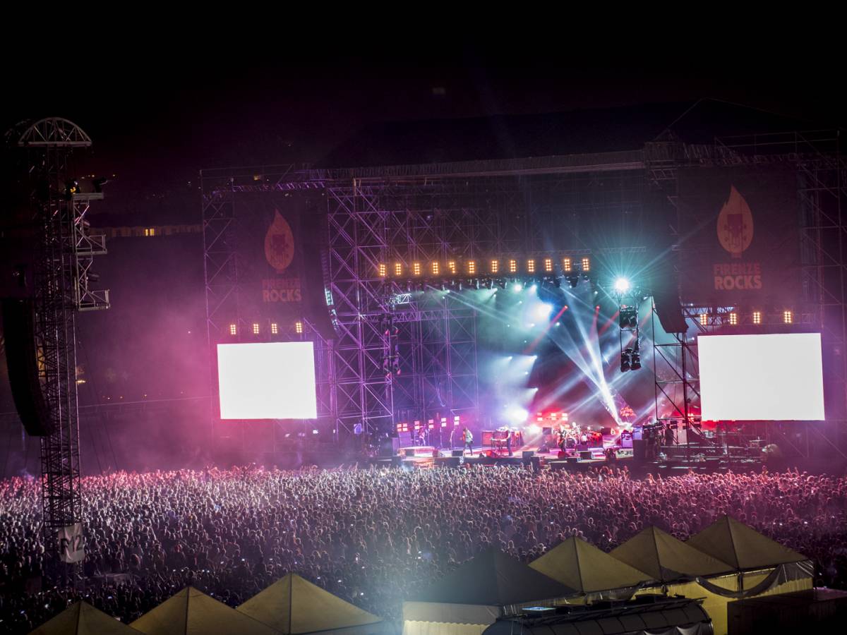 Firenze Rocks, concerto che vale oltre 33milioni - il Giornale