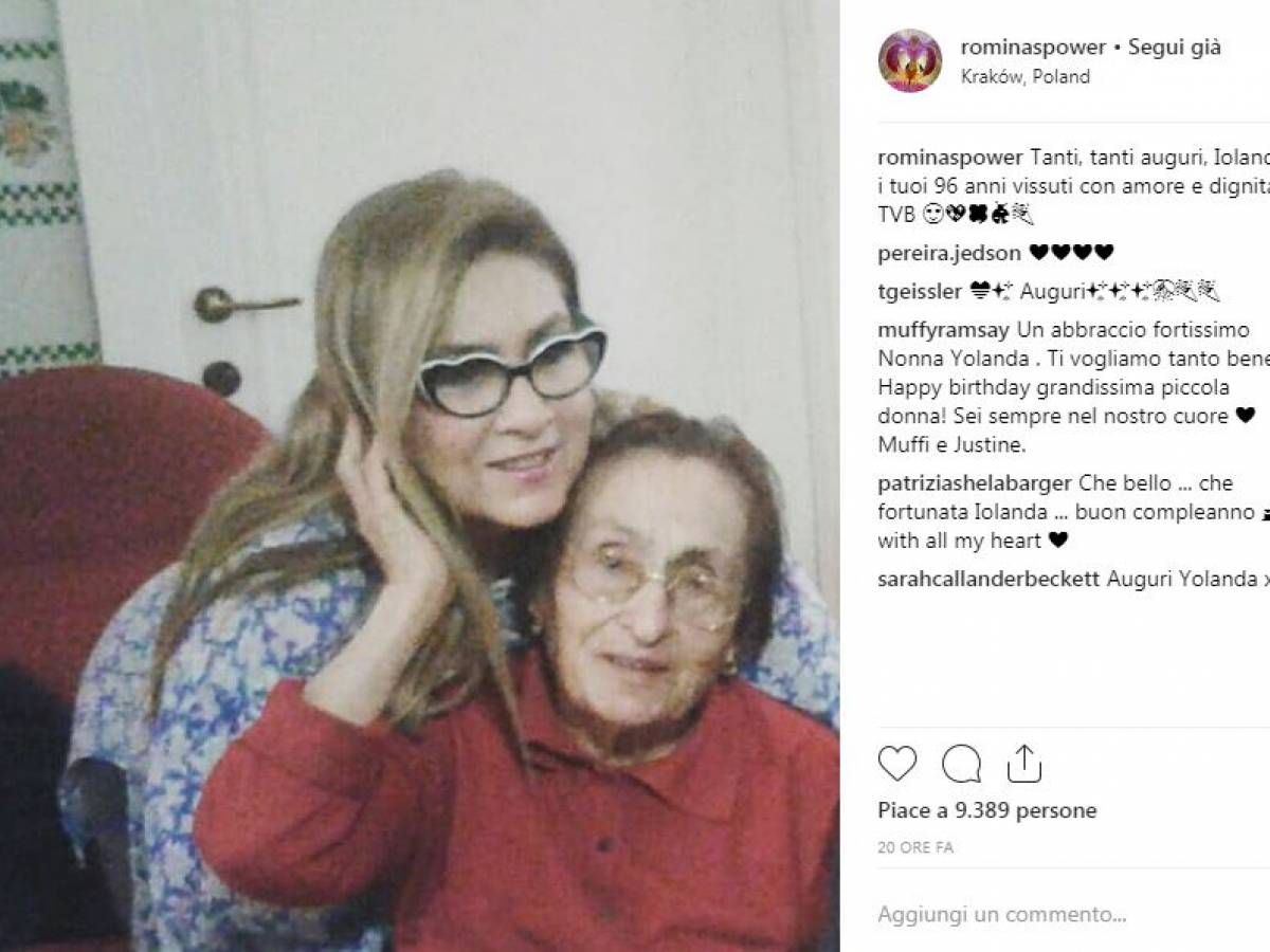 Romina Power su Instagram con la mamma di Al Bano: frecciata alla ... Romina Power su Instagram con la mamma di Al Bano: frecciata alla ...