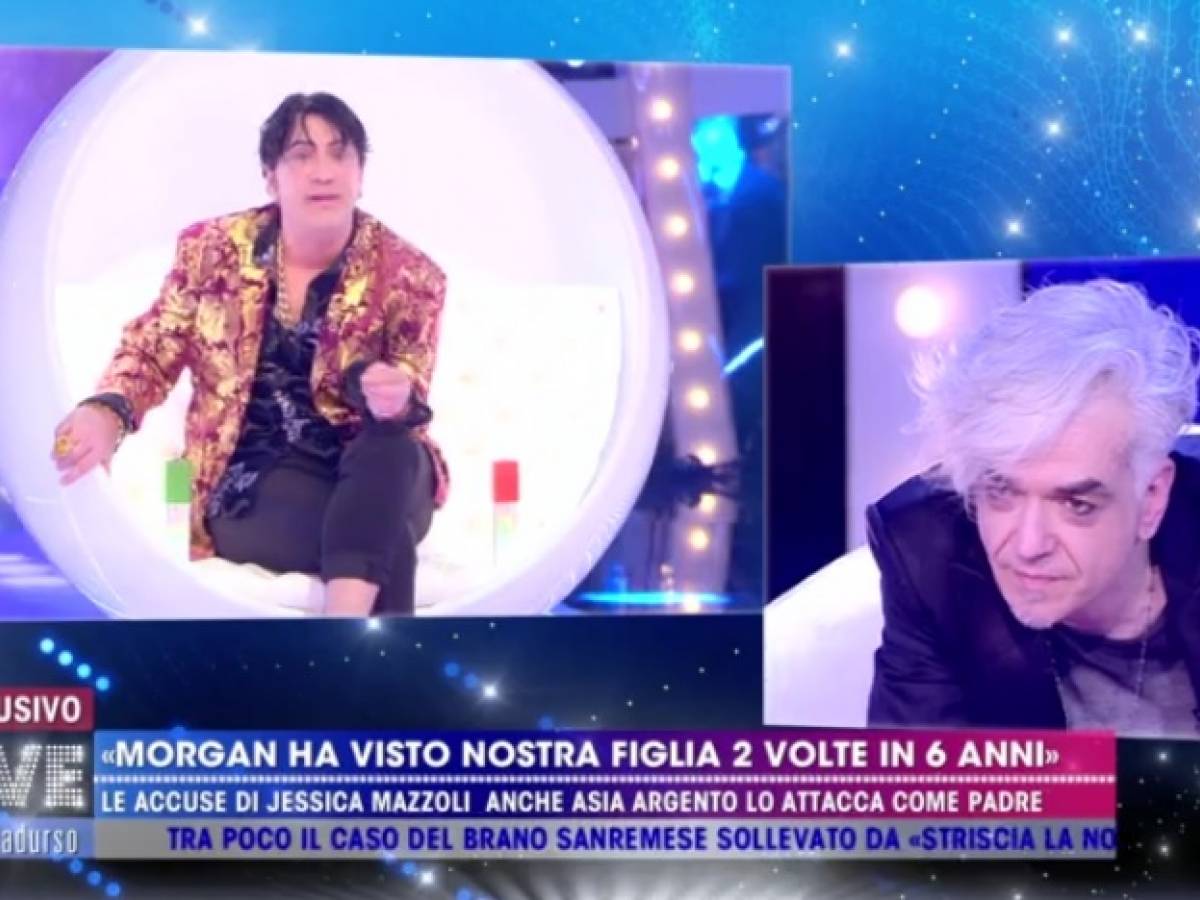 "Ma ha bestemmiato in tv?". È giallo sulla frase di Morgan dalla D'Urso ...