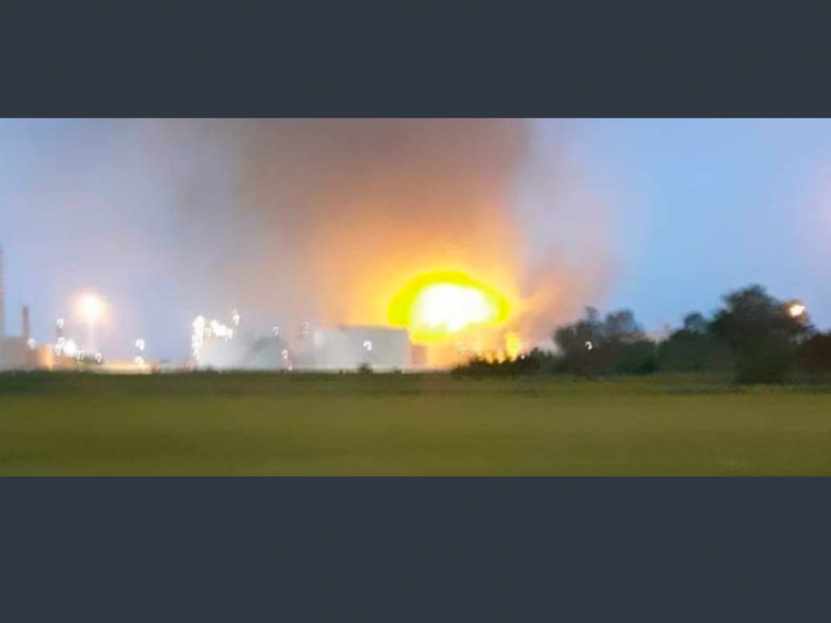 Sannazzaro de' Burgondi, paura alla raffineria Eni: esplosione poi le ...