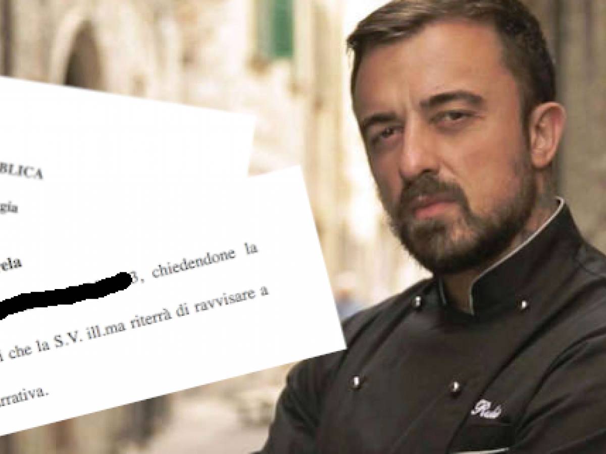 "Ne chiediamo la punizione". Ecco la querela contro Chef Rubio - il ...
