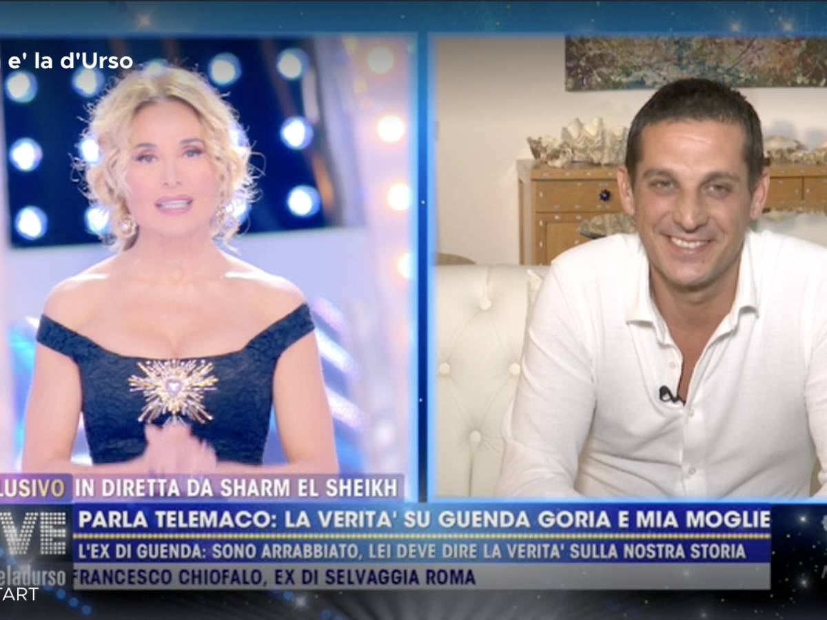 Tra Guenda Goria e Telemaco arriva la d’Urso a fare da Cupido - il Giornale