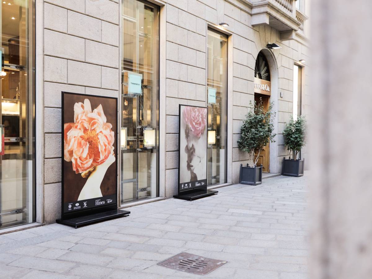 Milano omaggia il fotografo Giovanni Gastel: in via della Spiga sboccia ...