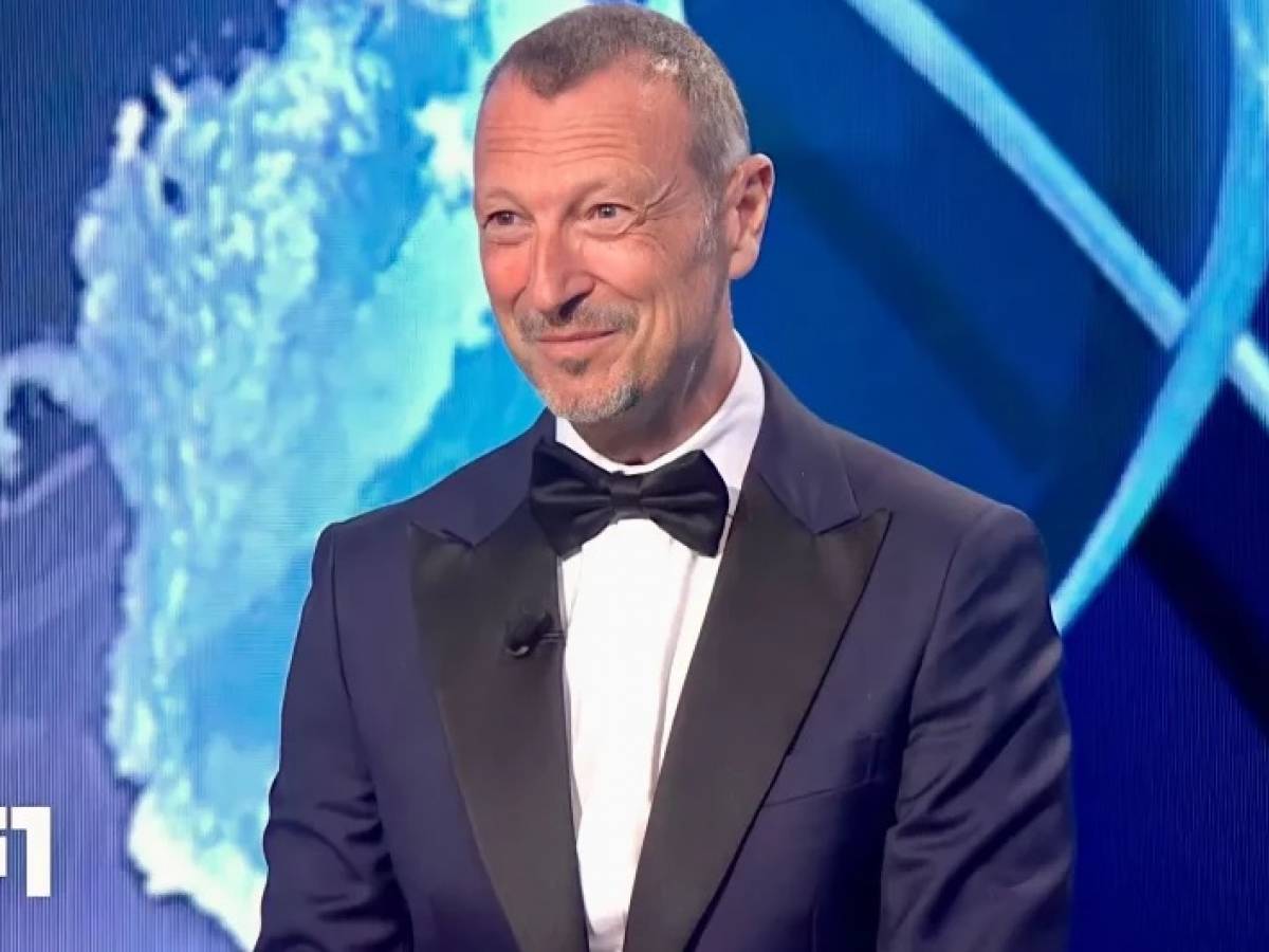 "Il guaio è che l'ho detto...". La gaffe di Amadeus su Sanremo scatena ...