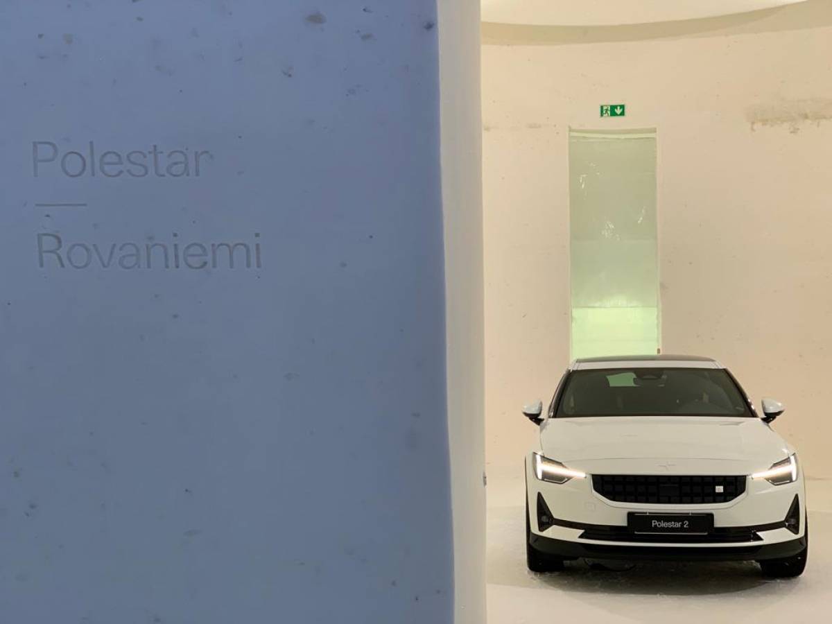 Polestar 2, Snow Space e il Circolo Polare Artico - il Giornale