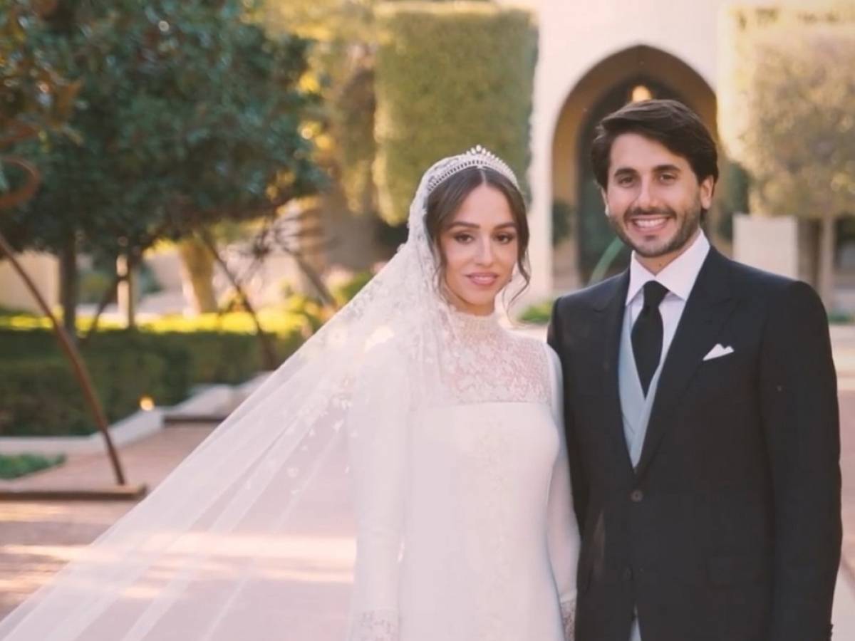 Il matrimonio della principessa Iman di Giordania, tra glamour e ...