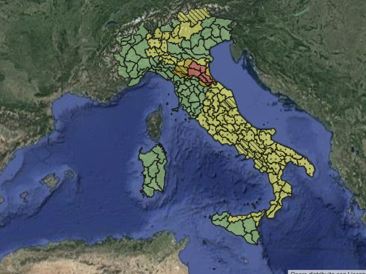 Maltempo, scatta l'allerta della Protezione Civile in 13 regioni - il Giornale