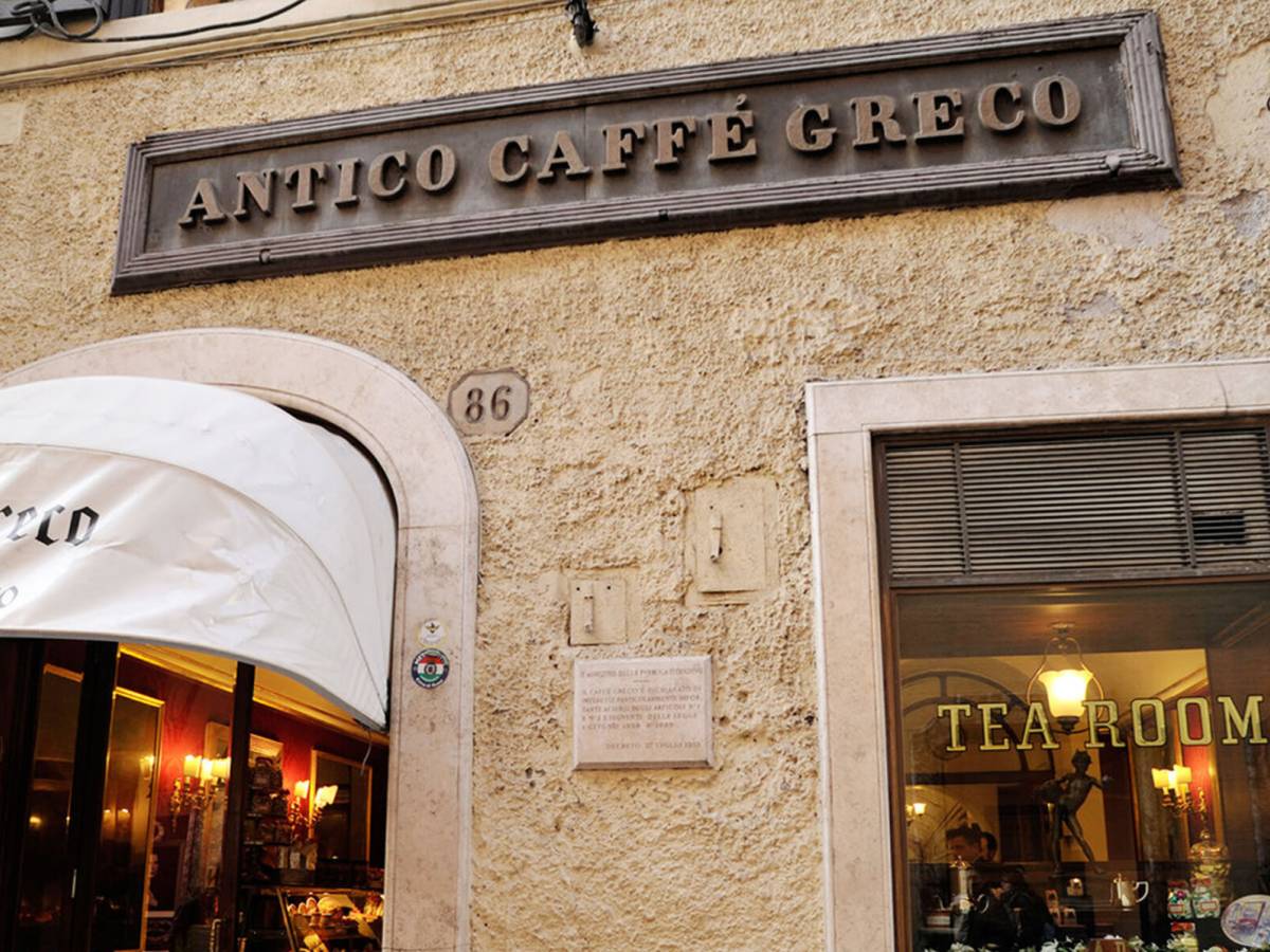 Domani l'Antico Caffè Greco rischia lo sfratto - il Giornale