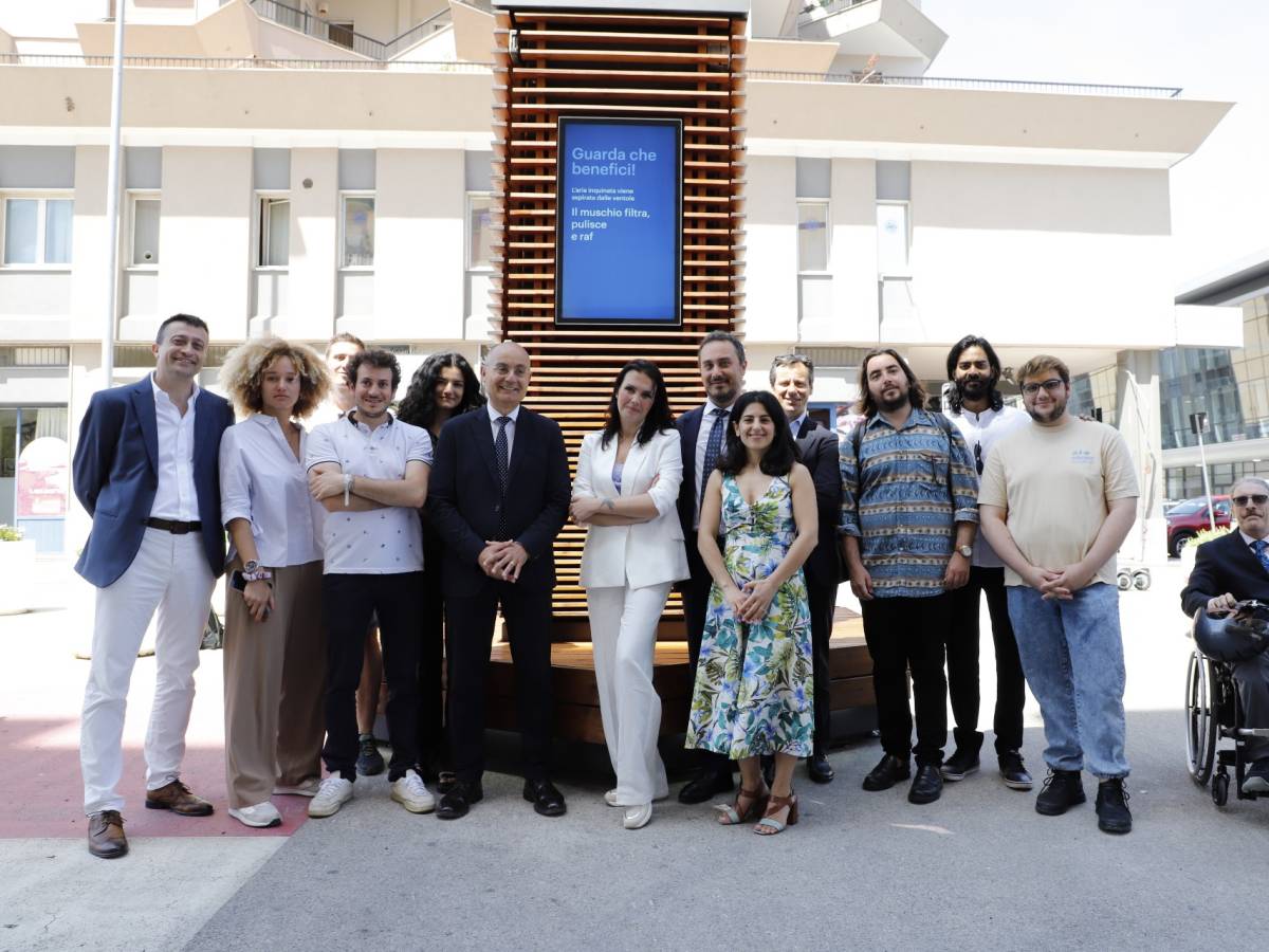 Inaugurata a Bari la "foresta urbana": ecco City Tree, il progetto anti ...