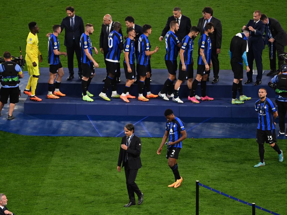 Inter, il sogno è stato bello. Triplete triste per l'Italia e il City ...