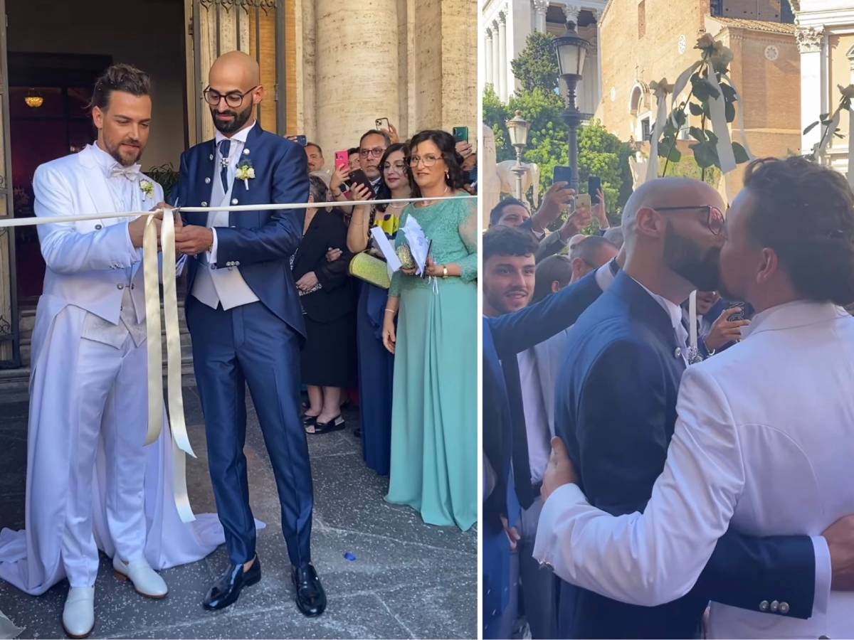 "Matrimonio" in bianco per Valerio Scanu: ecco l'abito con lo strascico ...