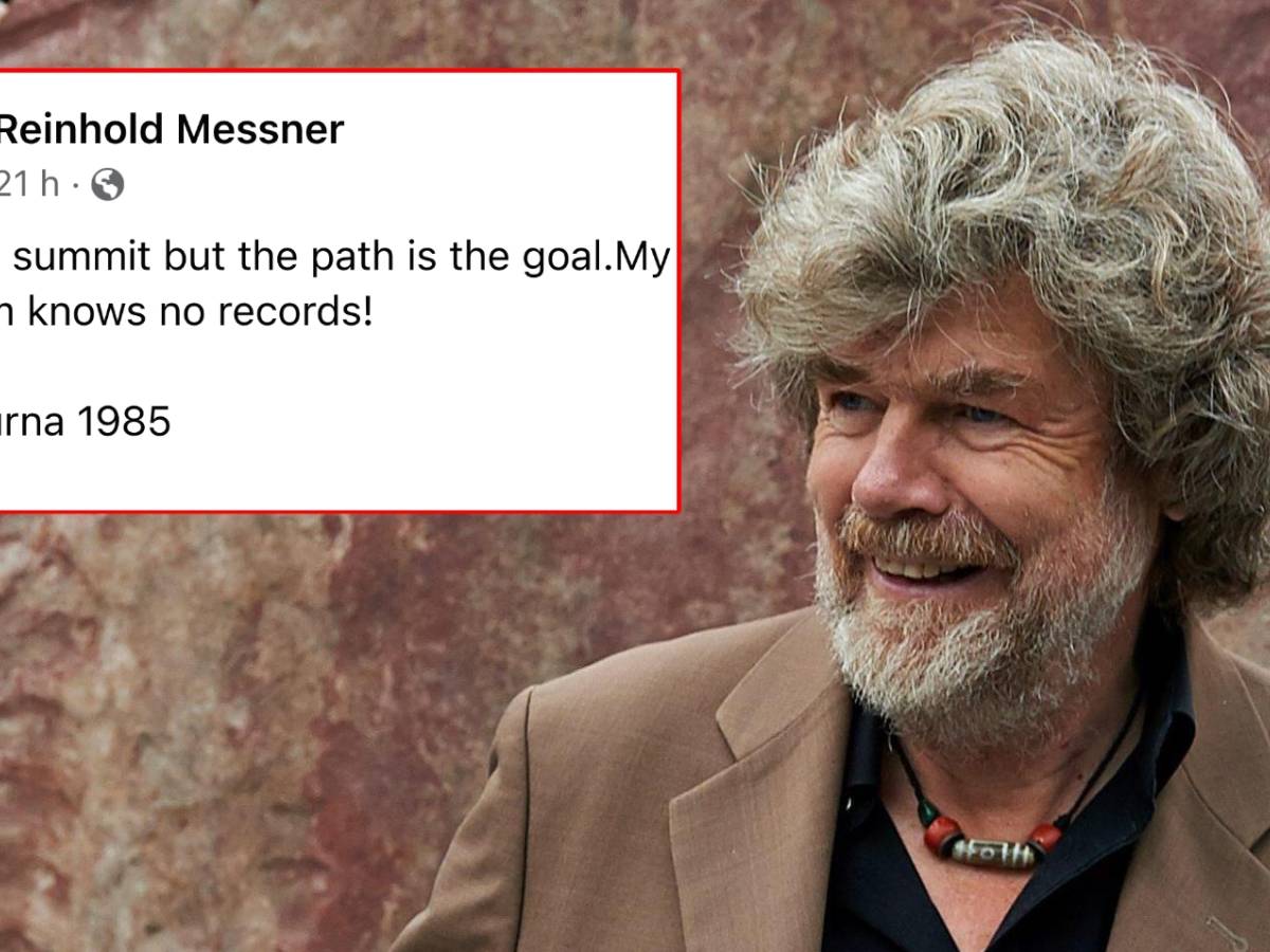 Reinhold Messner fuori dai Guinness? Lui replica così - il Giornale