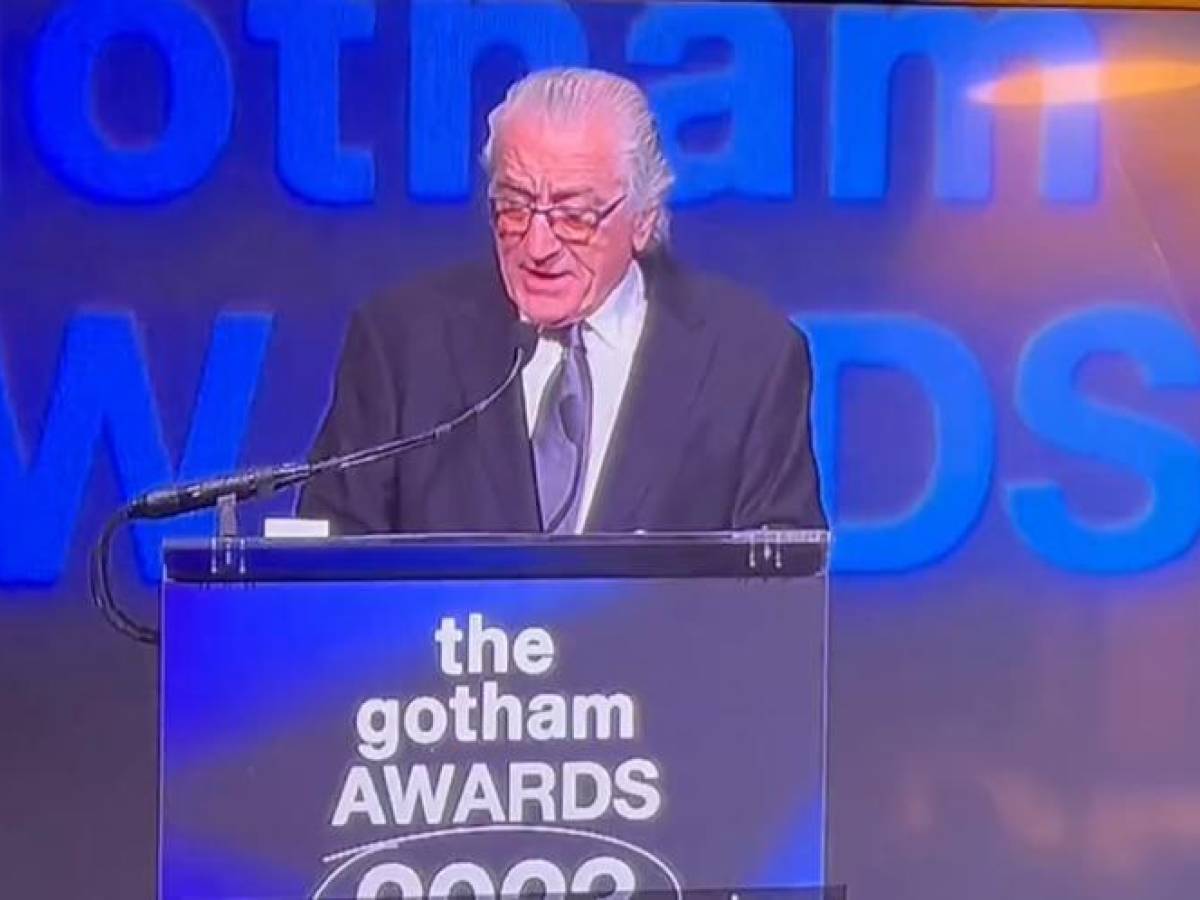 "Il mio discorso è stato tagliato". Robert De Niro censurato su Trump e ...