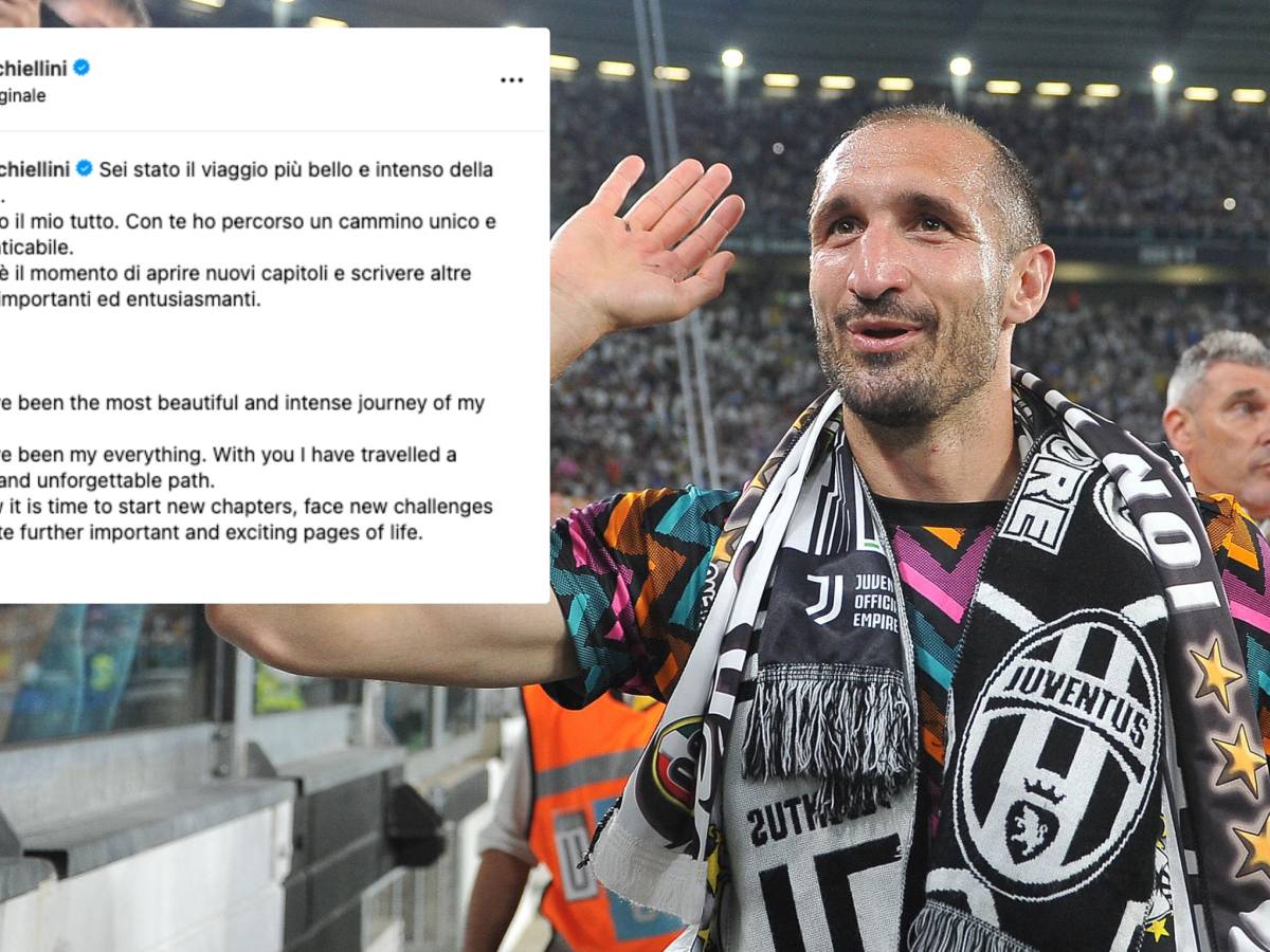 Giorgio Chiellini Si Ritira Ora è Il Momento Di Aprire Nuovi Capitoli