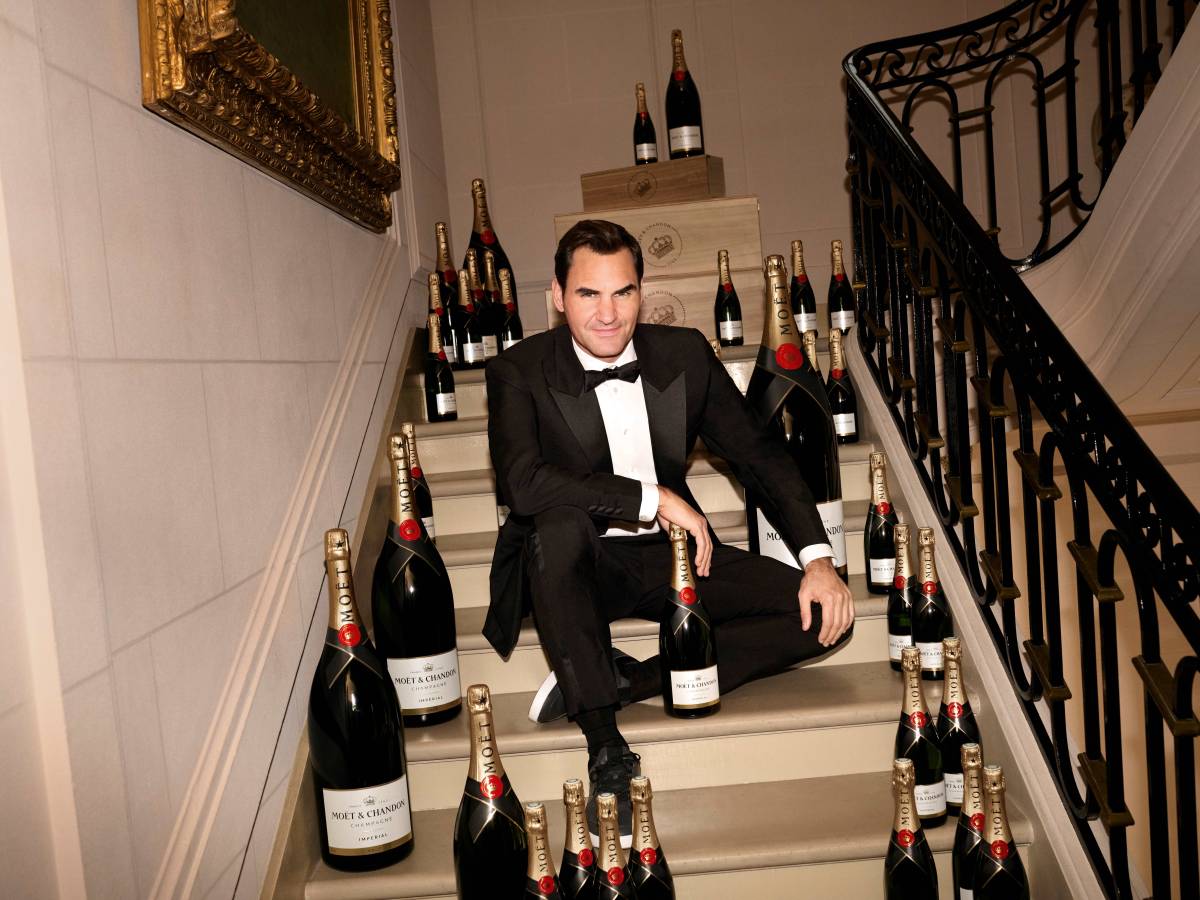 Se Federer invita gli amici a uno Champagne-party - il Giornale