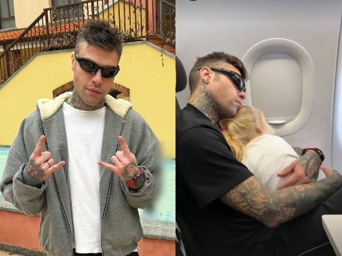 Fedez vola a Miami. Primo viaggio da single con i figli (e i genitori ...