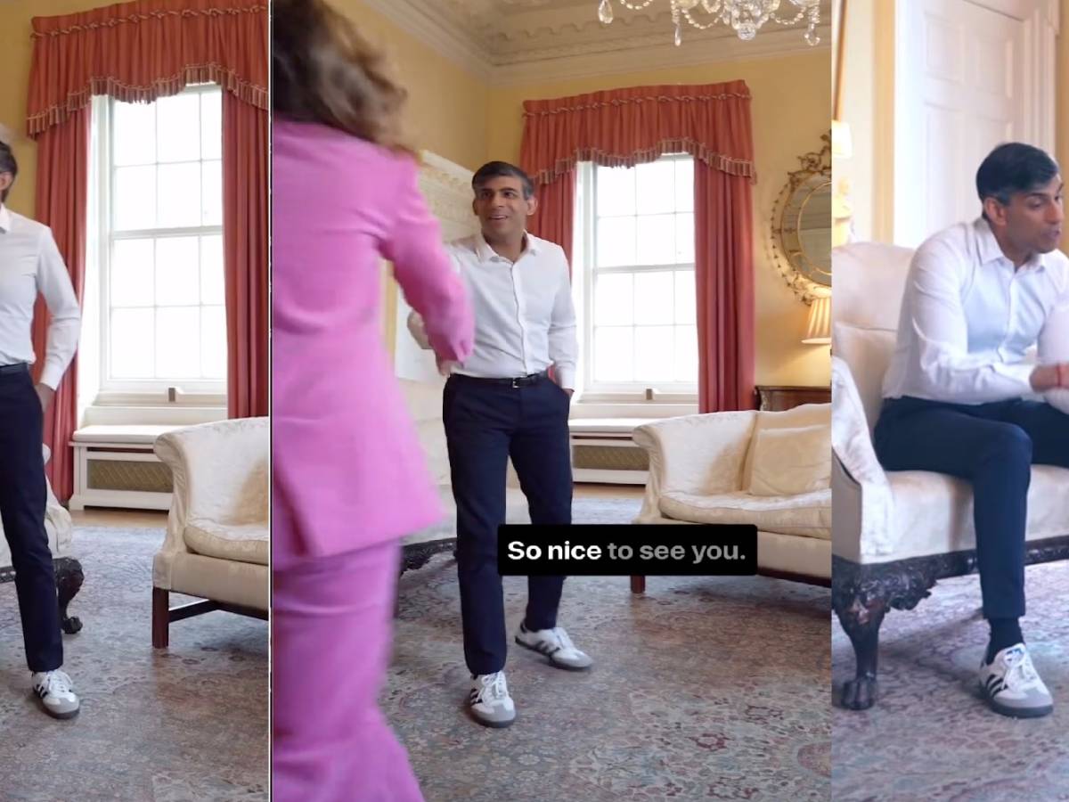 L'autogol di Sunak: vestire le sneakers Adidas del momento - il Giornale