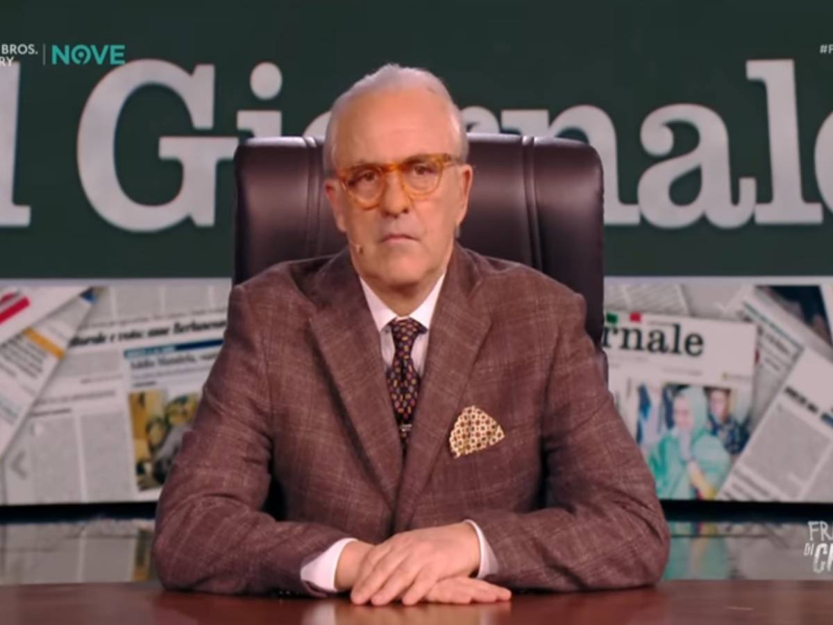 "Prima la sinistra sosteneva l’intifada, oggi…". Crozza imita Feltri ...