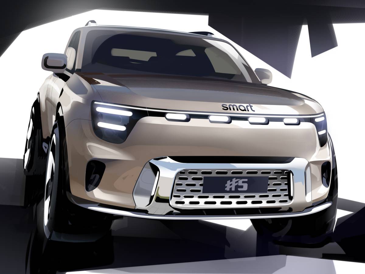 Nuova Smart #5, ribelle e non convenzionale: anteprima il 28 agosto ...
