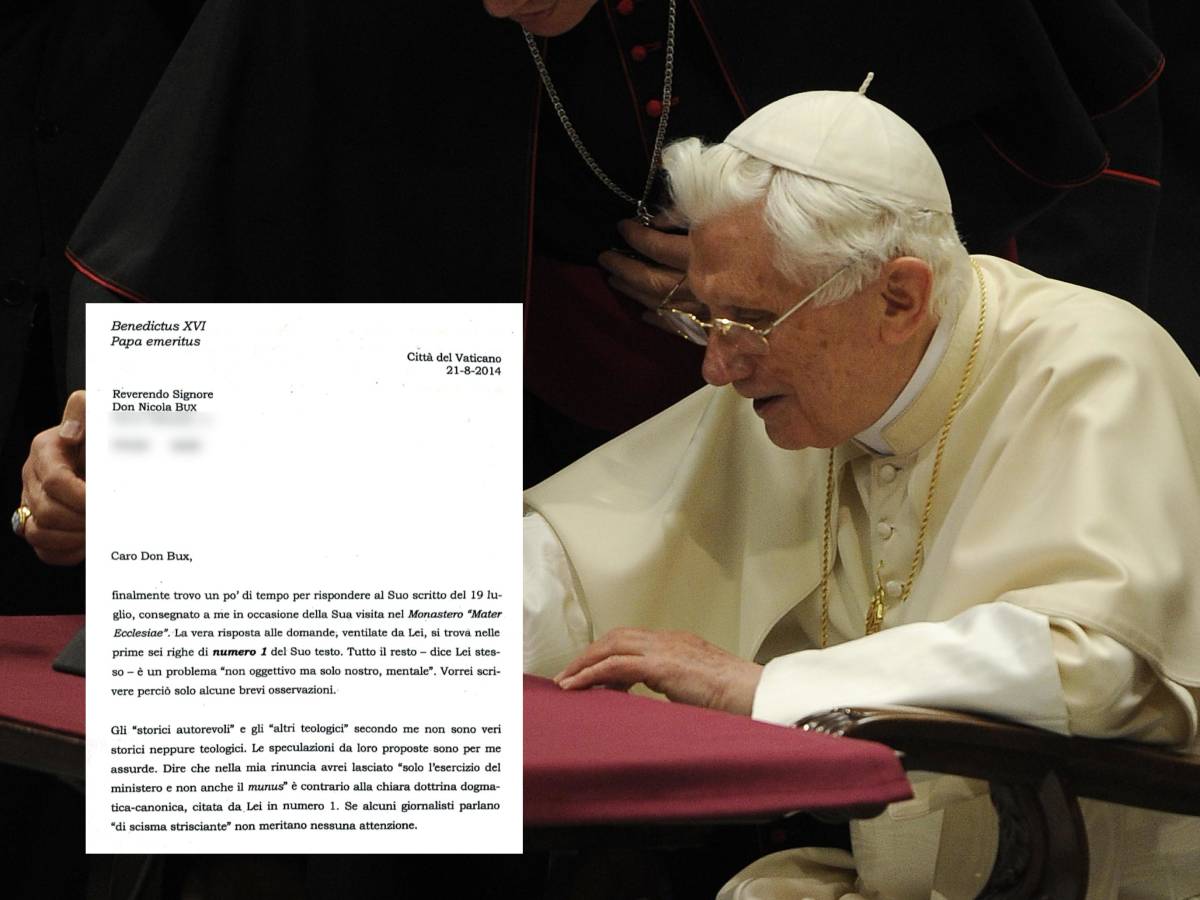 Quando Ratzinger smentiva i teorici dello scisma - il Giornale