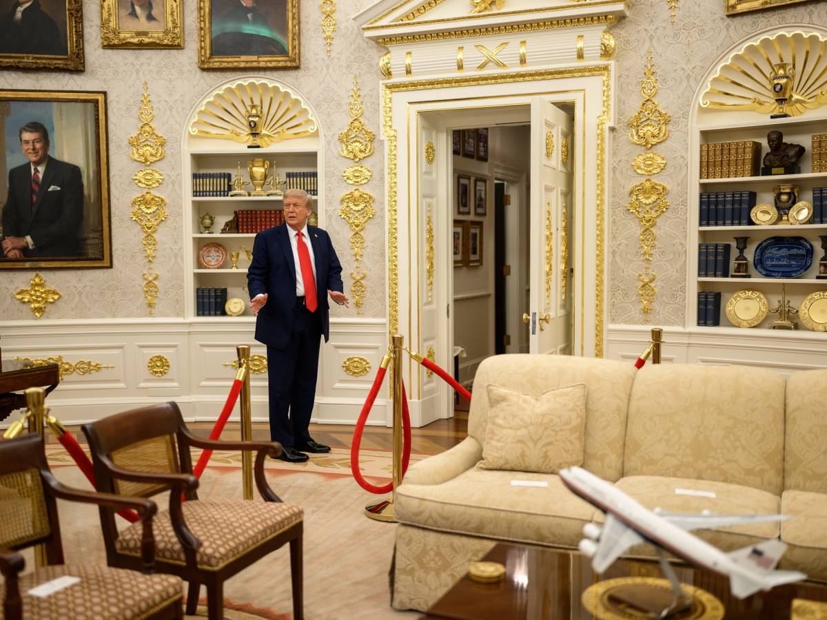 Marmi, oro, salone da ballo: come cambia la Casa Bianca di Trump - il Giornale