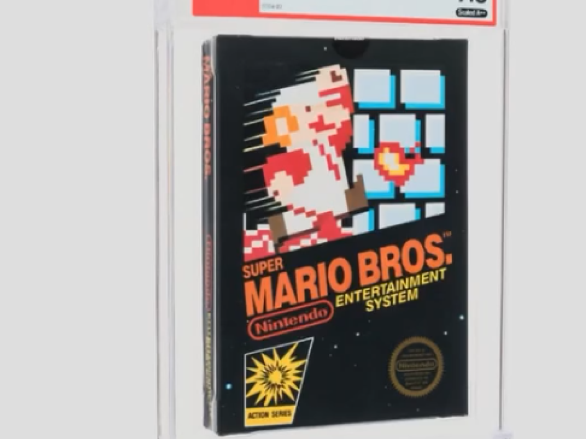 Passione retrogaming: una copia di Super Mario Bros. venduta all'asta ...