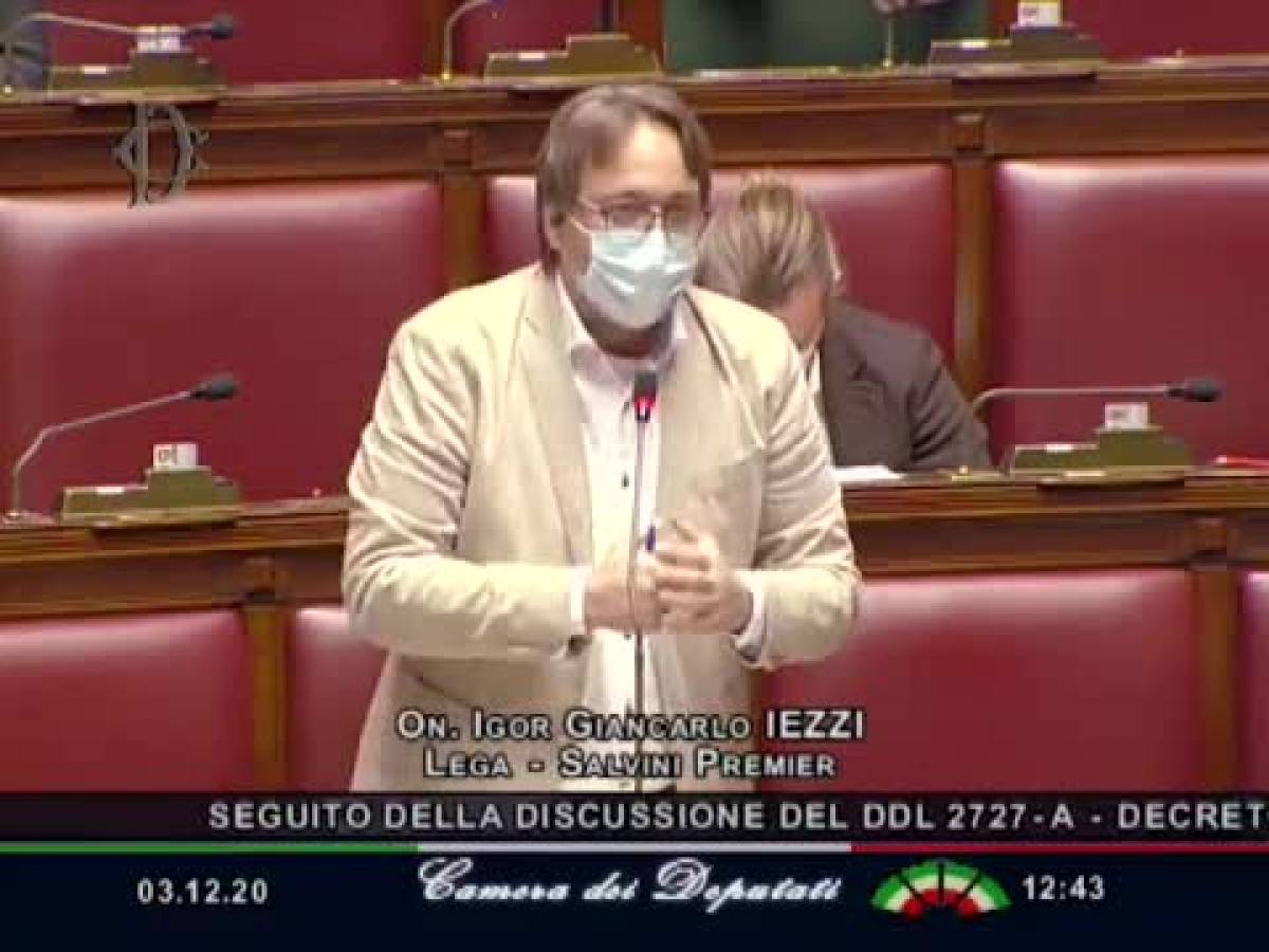 VIDEO: Iezzi (Lega): "Già chiarito che «Boldrinata» non è termine ...