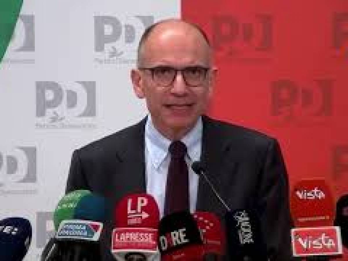 VIDEO: Letta: "Subito percorso per congresso. Non sarò candidato. Serve ...