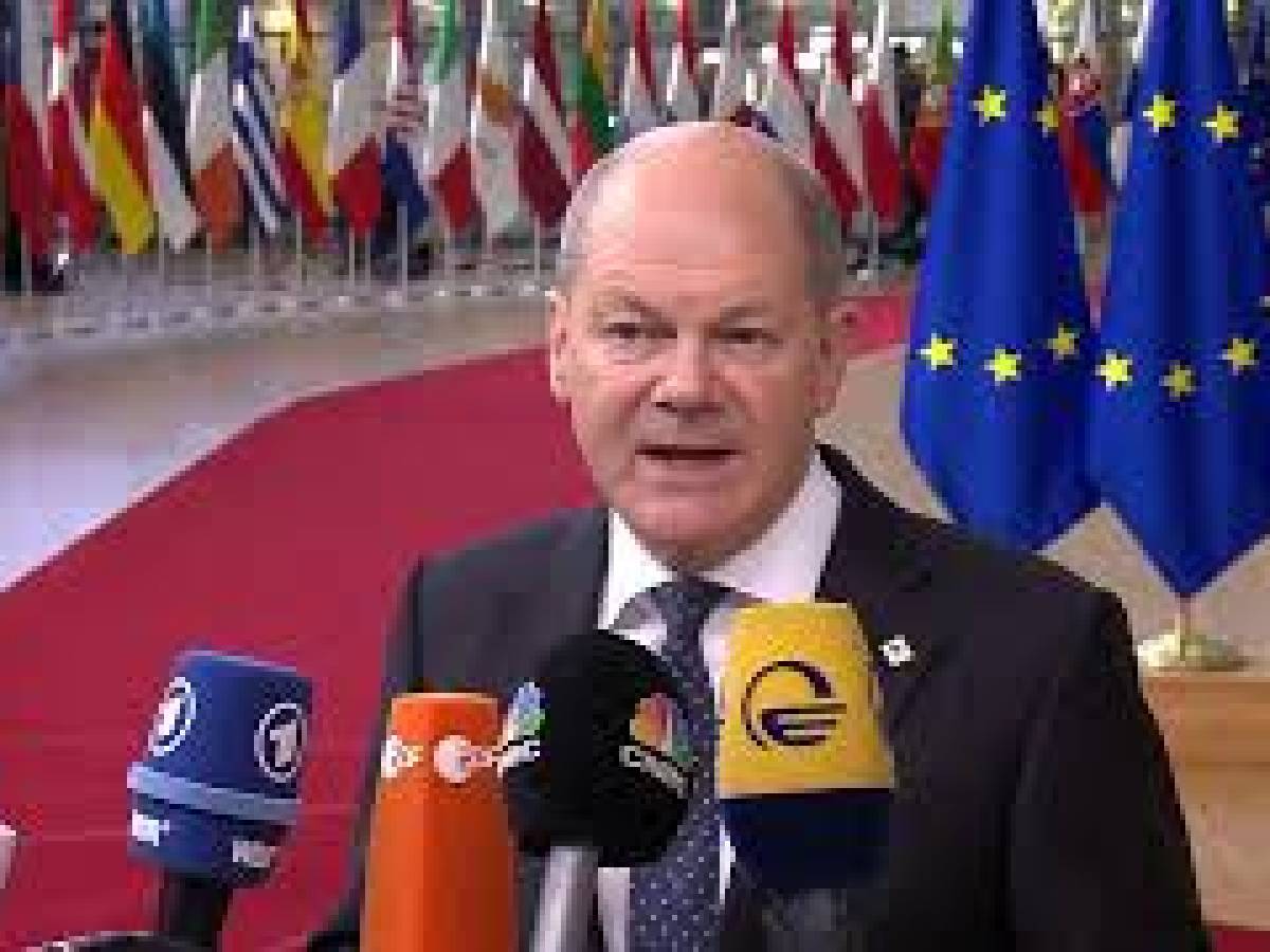 VIDEO: Scholz: "La Germania è la più grande sostenitrice dell'Unione ...