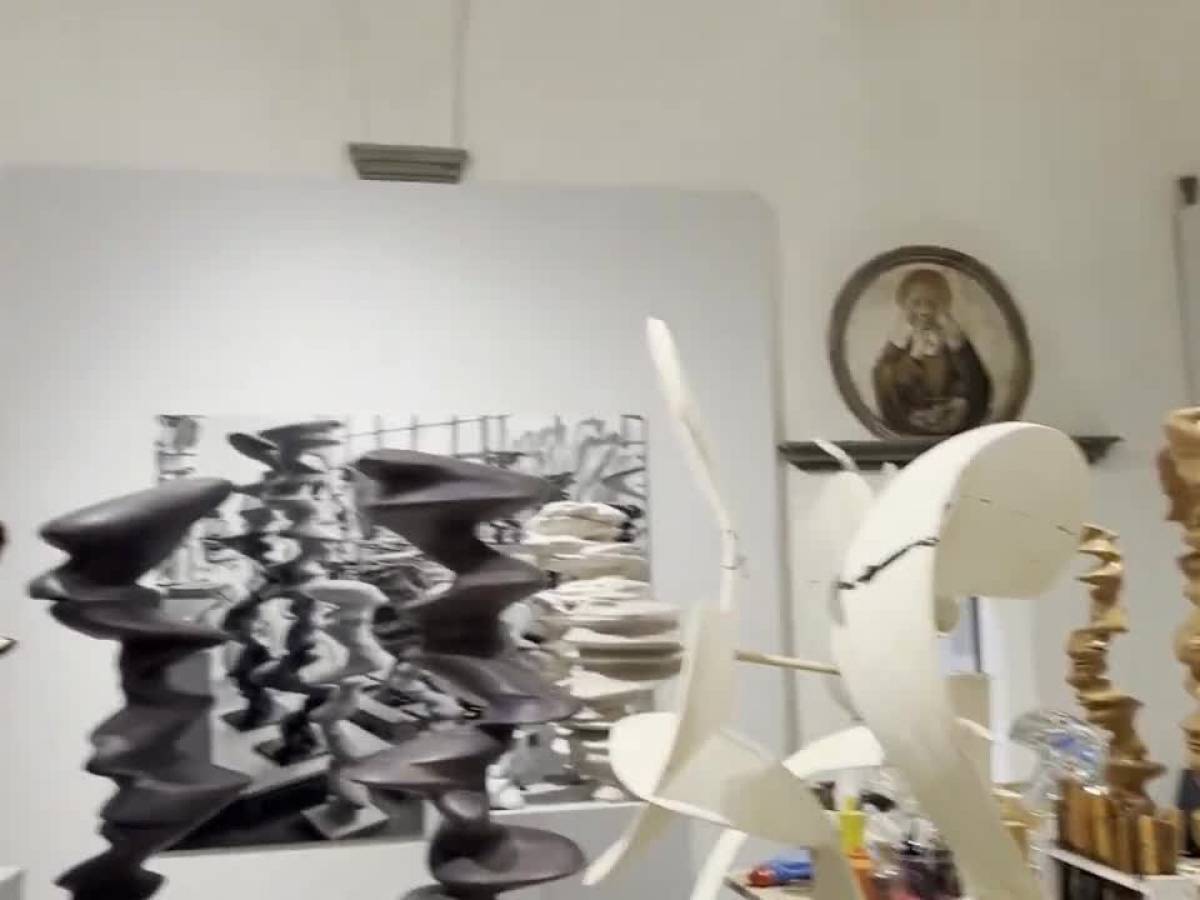 VIDEO: Transfer di Tony Cragg in mostra a Firenze fino al 15 gennaio ...