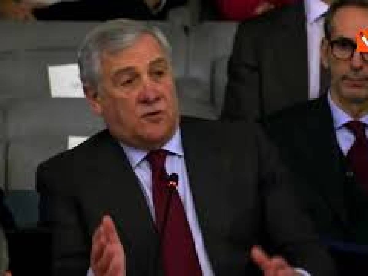 VIDEO: Tajani: “Con Governo politico Ministri lavorino nella stessa ...