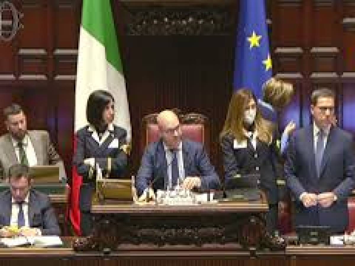 VIDEO: Bagarre alla Camera, Pellegrini mostra il dito medio ...