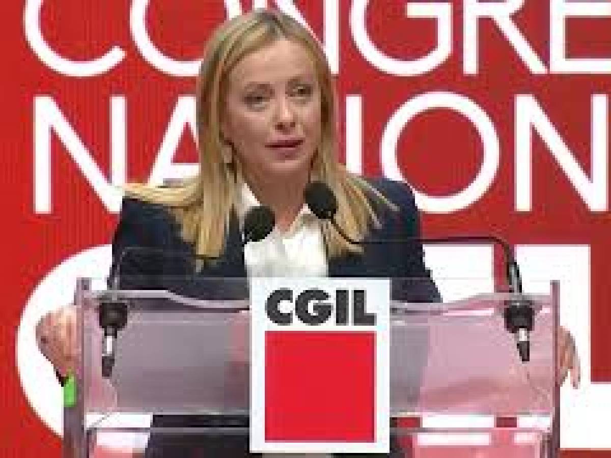 VIDEO: Meloni al Congresso della Cgil: Sono 30 anni che mi fischiano ...