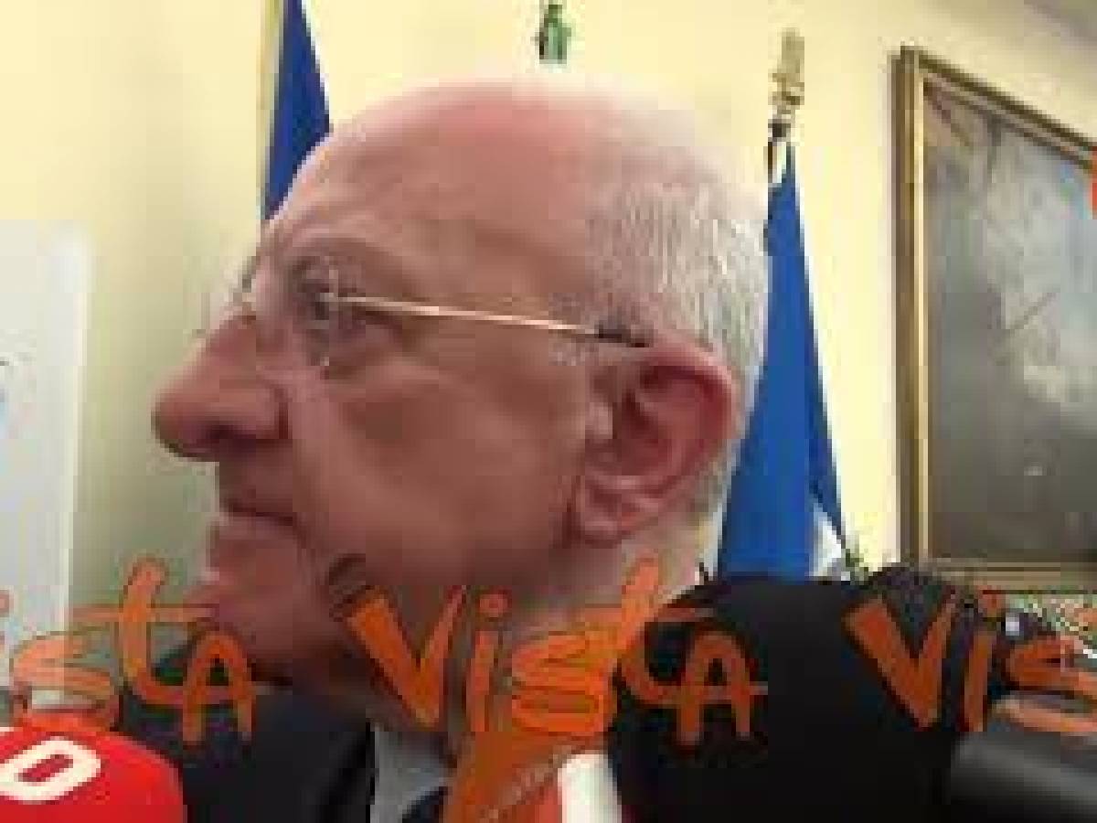 VIDEO: De Luca: Di Maio inviato nel Golfo Persico? No a polemiche, è ...