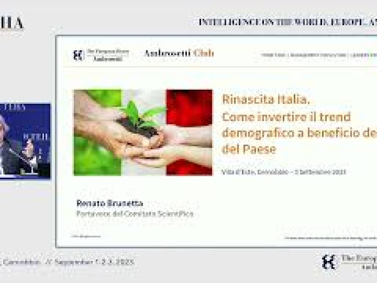 VIDEO: Brunetta: "Come presidente Cnel mi sono vergognato per operai ...