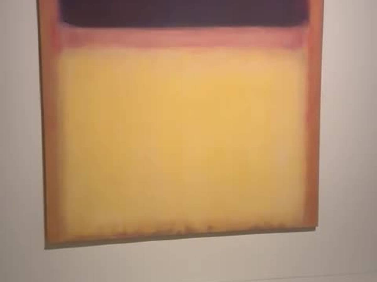 VIDEO: Le opere del maestro Mark Rothko in mostra a Parigi - il Giornale