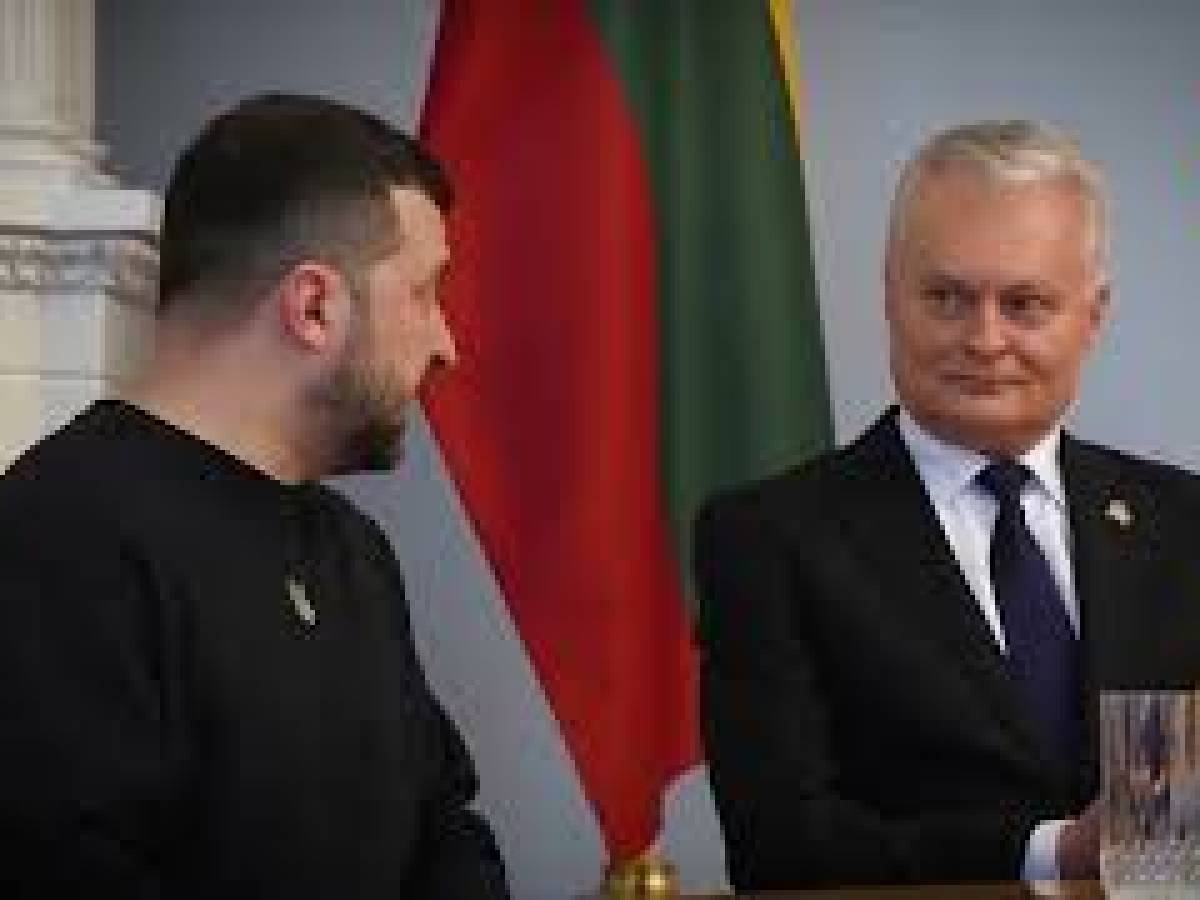 VIDEO: Zelensky in visita a sorpresa in Lituania - il Giornale VIDEO: Zelensky in visita a sorpresa in Lituania - il Giornale